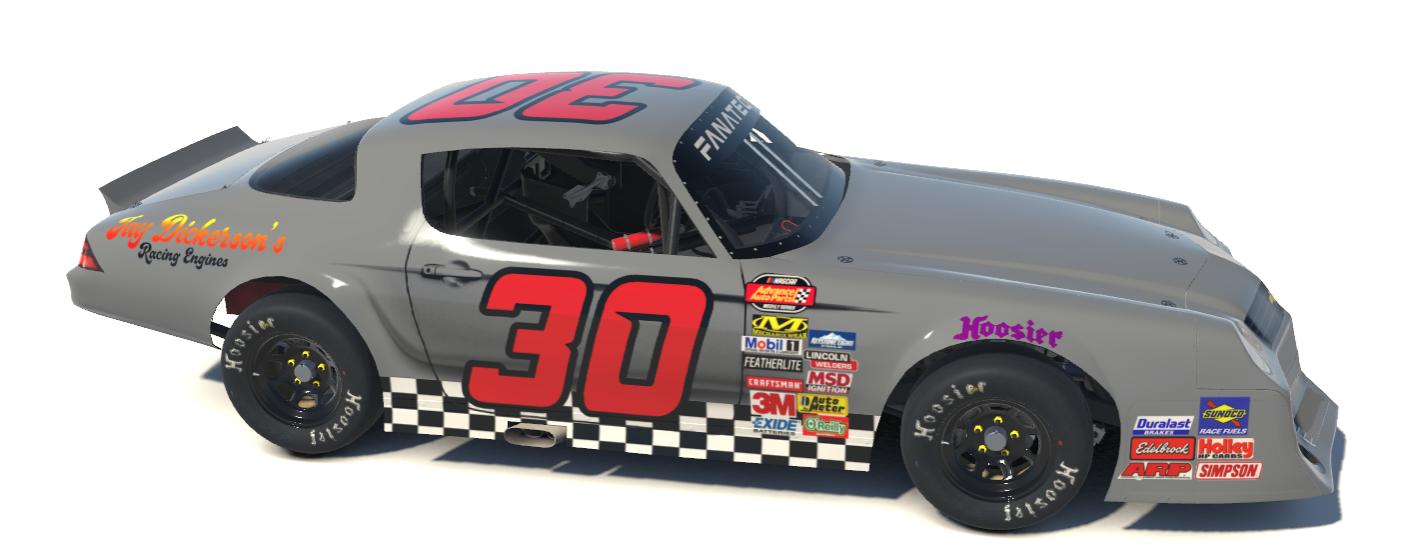 N 30 Jay Dickersons Racing Engines Chevy Camaro by Joseph Segalla ...