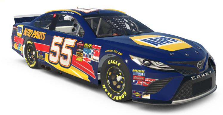 2006 Bill Davis Racing/Michael Waltrip Racing NAPA Toyota Camry (Custom ...