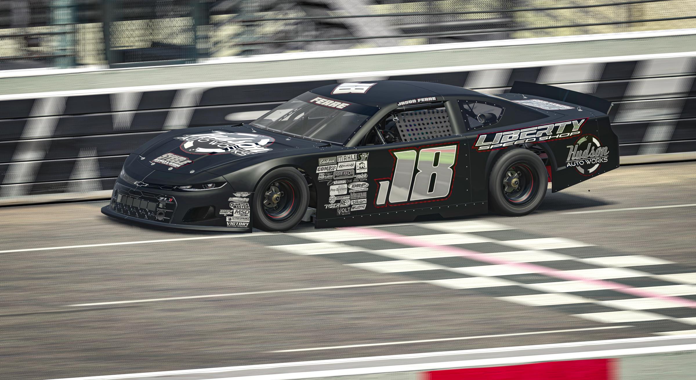 Jason Ferre-#118 by Michael J. Steele - Trading Paints