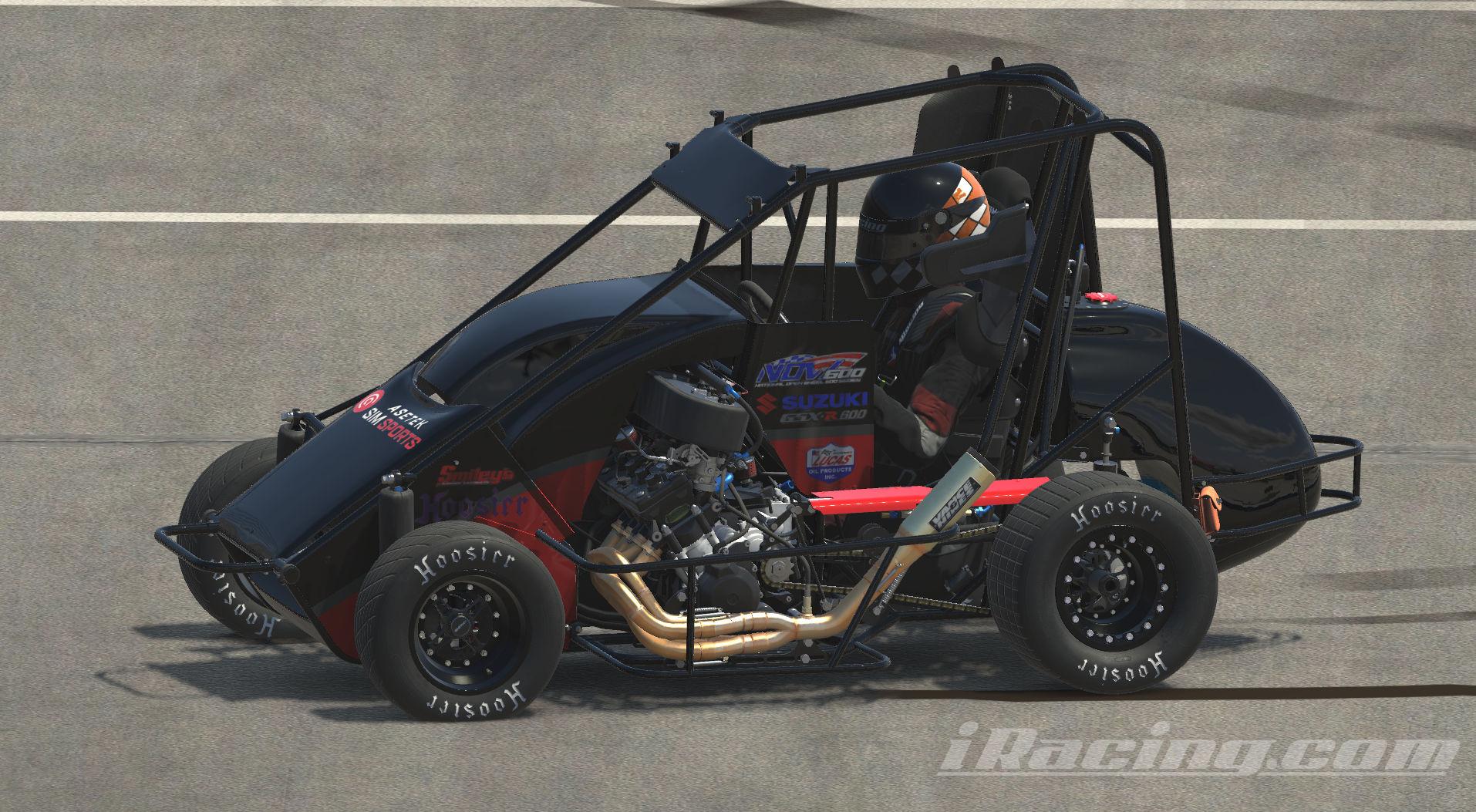 ASETEK Dirt Micro Sprint (NON WING) by Scott Van Ness - Trading Paints