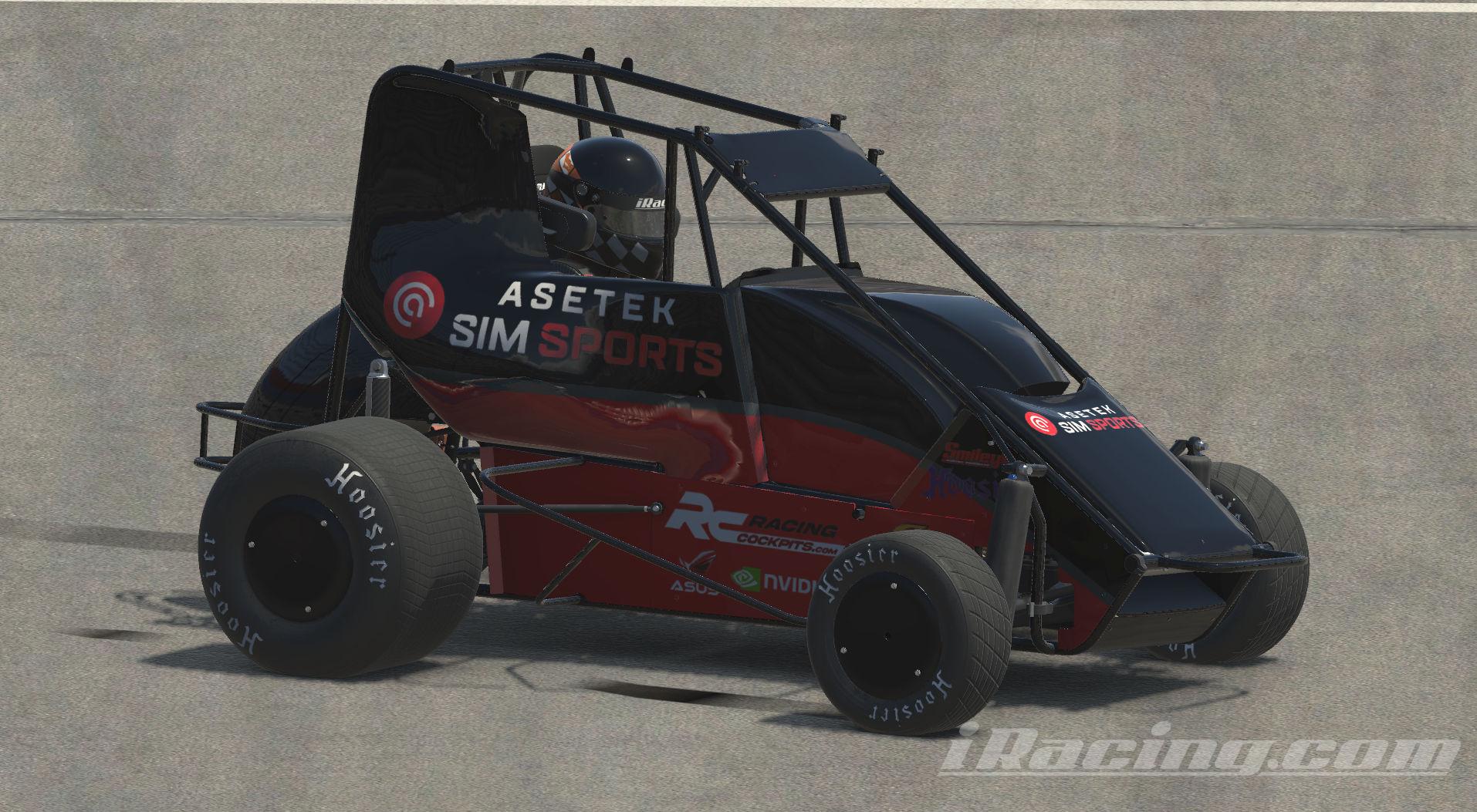 ASETEK Dirt Micro Sprint (NON WING) by Scott Van Ness - Trading Paints