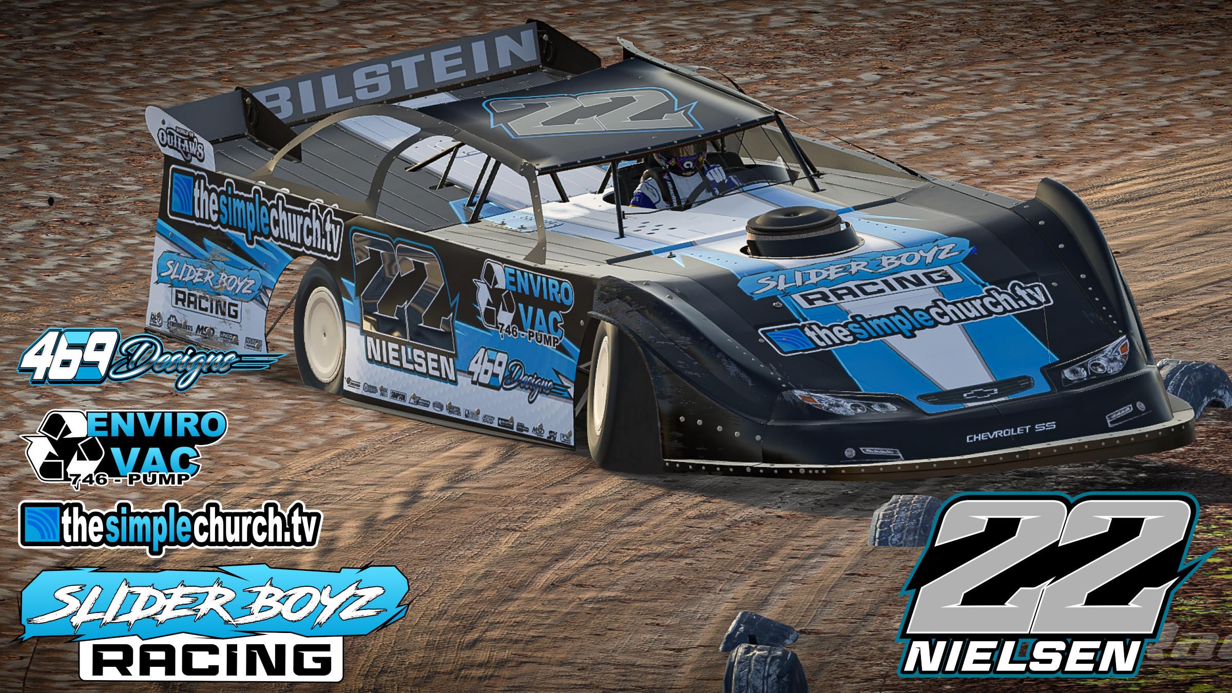 Jordan Nielsen Dirt Late Model by Logan Hoskins - Trading Paints