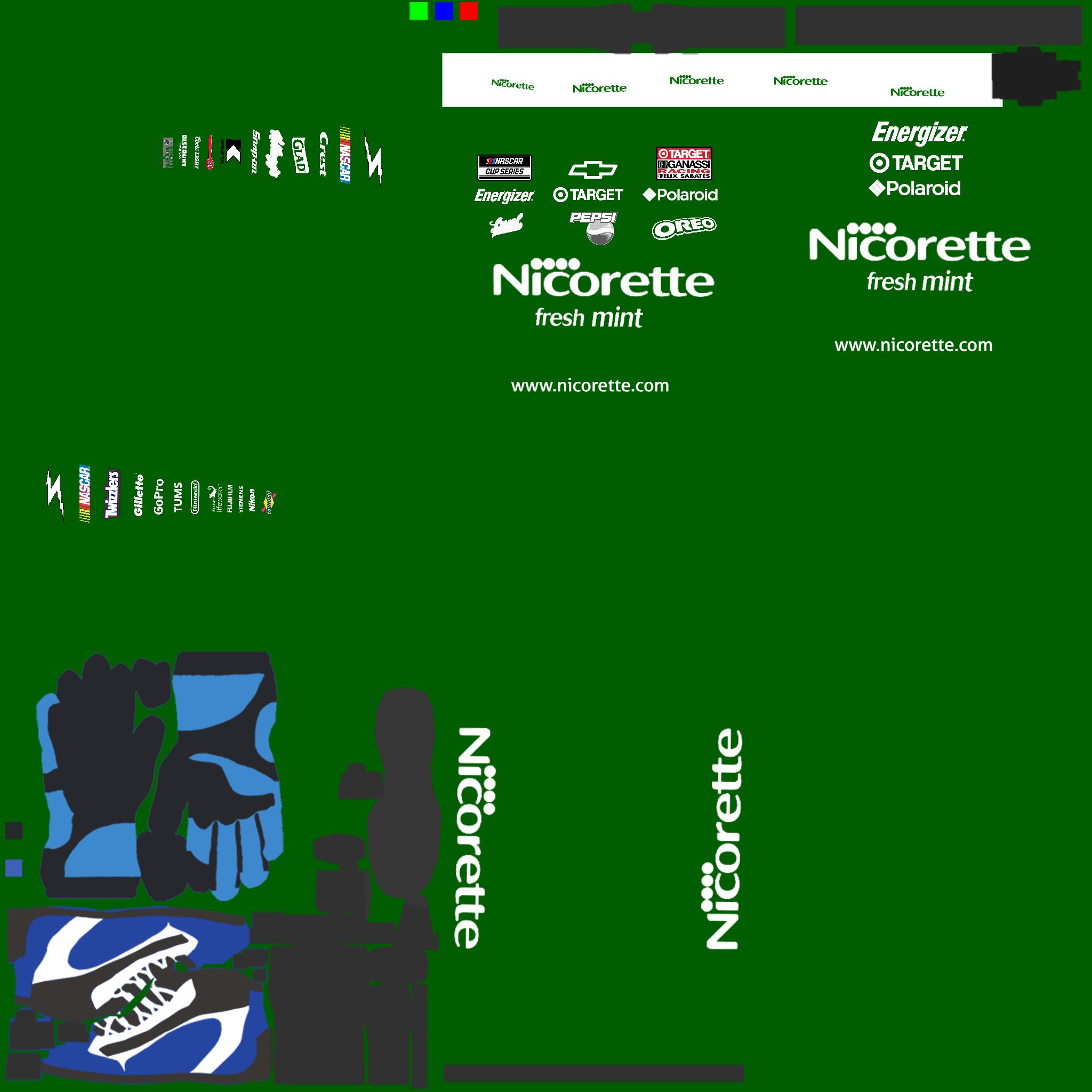 Casey Mears Nicorette / Target 2005 Golden Corral 500 Firesuit ...