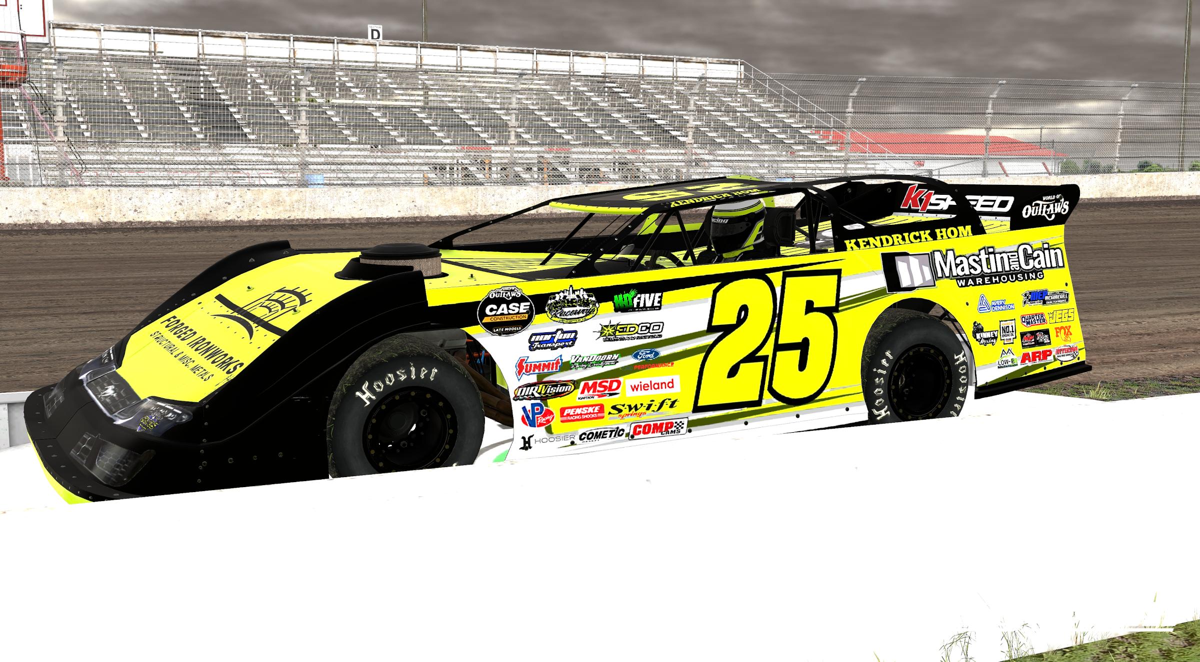 Forged Ironworks Ford Mustang Pro Late Model Sim Stamp by Kendrick Hom ...
