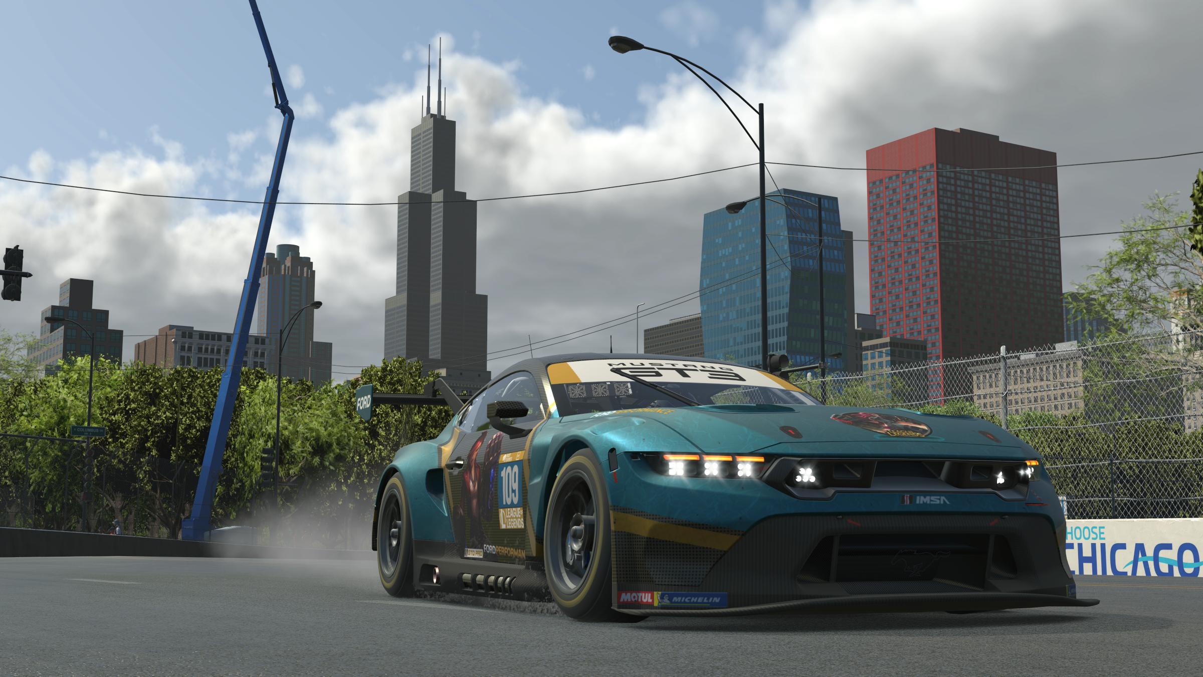 League of Legends Vi Mustang GT3 by Jewel Wolfe - Trading Paints