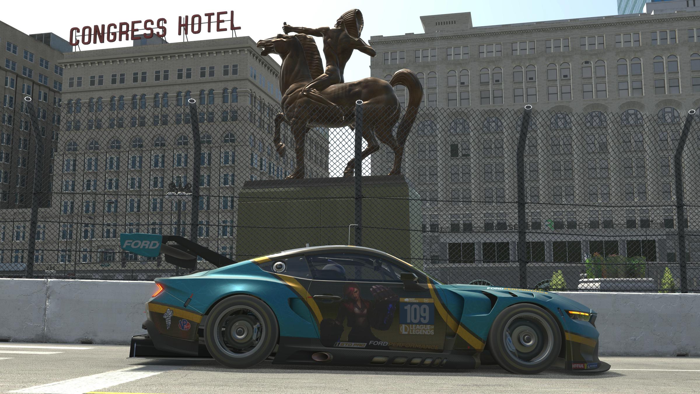 League of Legends Vi Mustang GT3 by Jewel Wolfe - Trading Paints