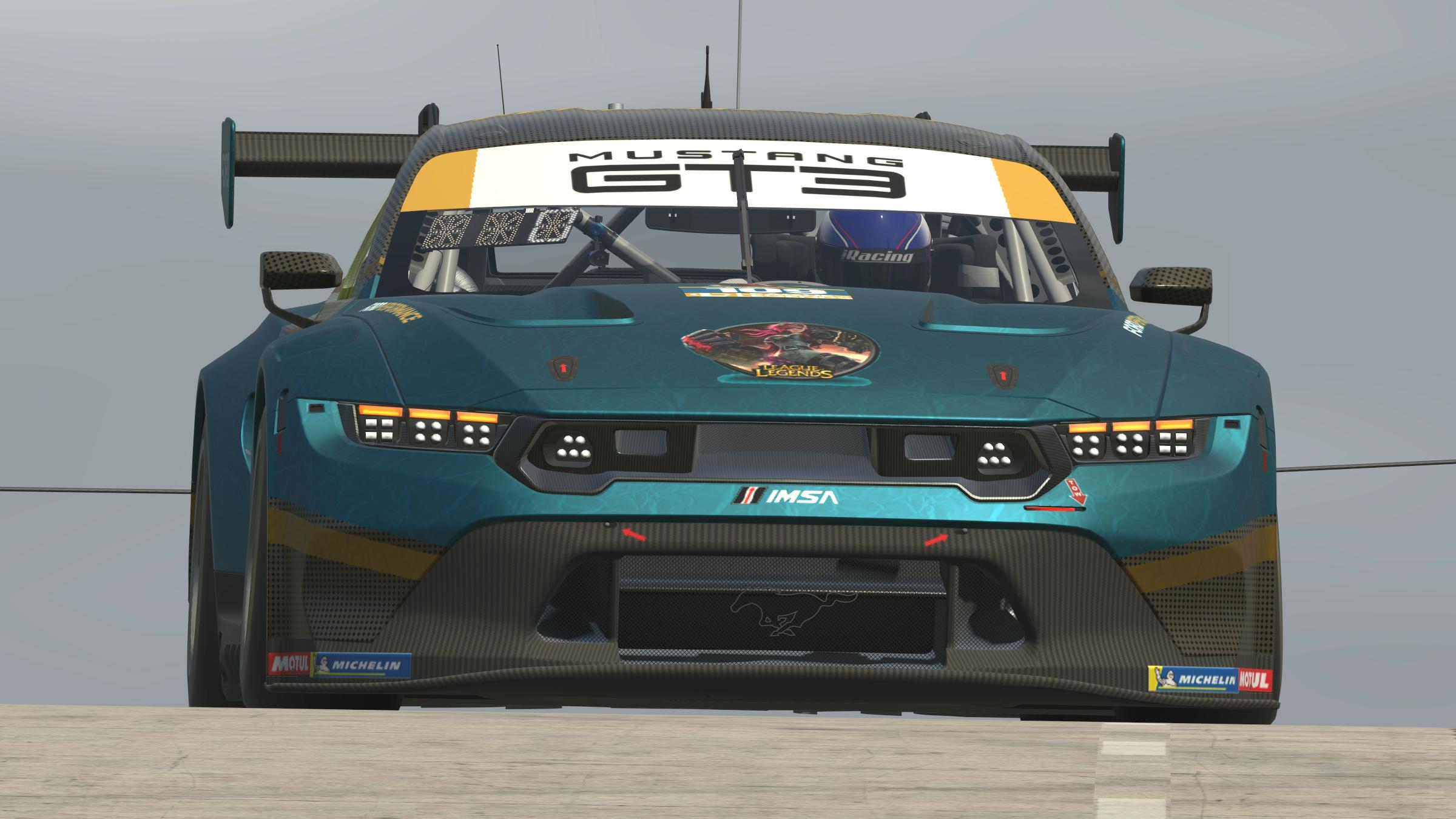 League of Legends Vi Mustang GT3 by Jewel Wolfe - Trading Paints