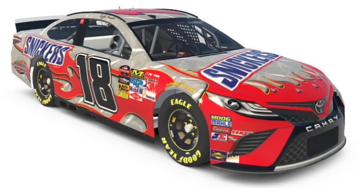 2010 Joe Gibbs Racing Snickers Toyota Camry (Sim Stamped) by Samuel ...