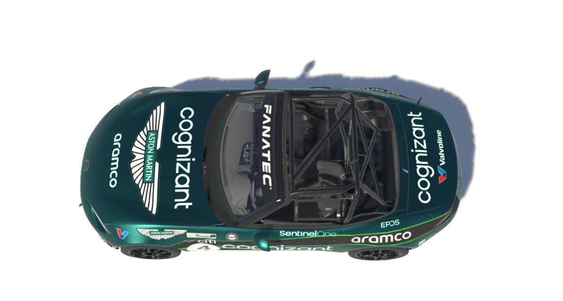 F1 Aston Martin Aramco Replica MX5 with Carbon Fiber and Chrome Spec by ...