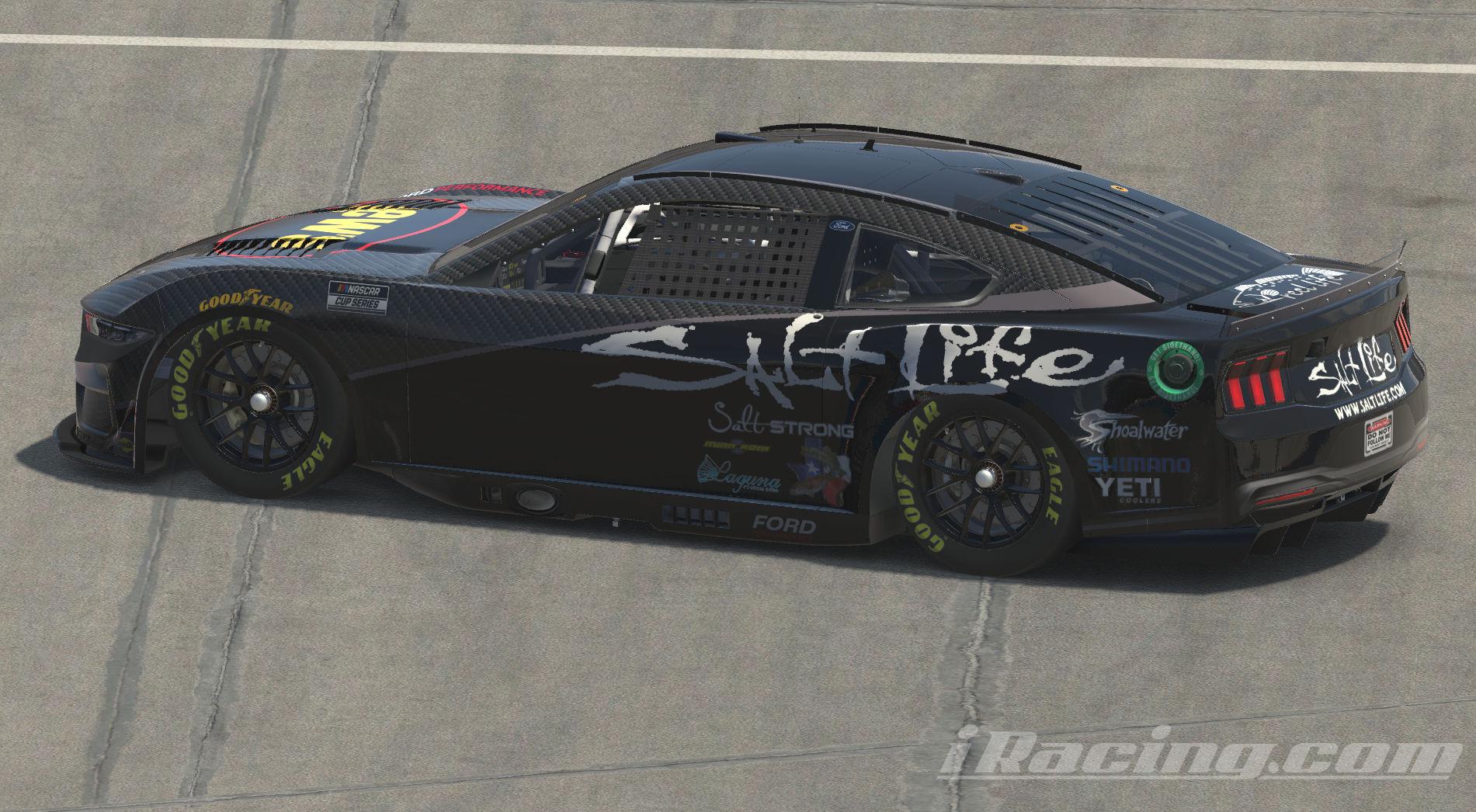 Salt Life NASCAR Cup Series Next Gen Ford Mustang (NO NUMBERS) by Scott ...