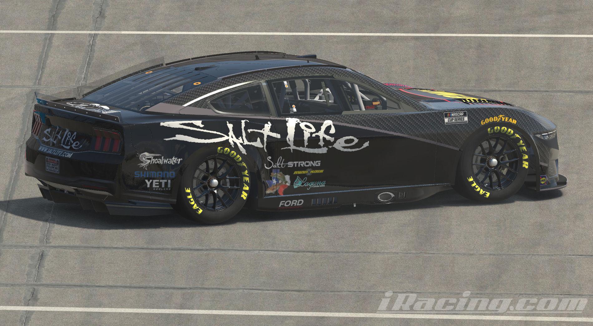 Salt Life NASCAR Cup Series Next Gen Ford Mustang (NO NUMBERS) by Scott ...