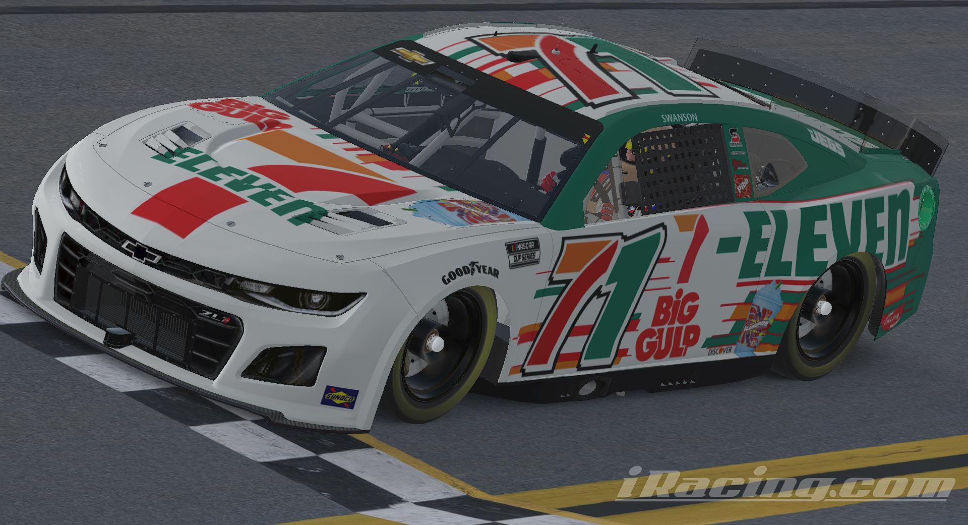 7-Eleven Next Gen No Number by Joe Swanson - Trading Paints