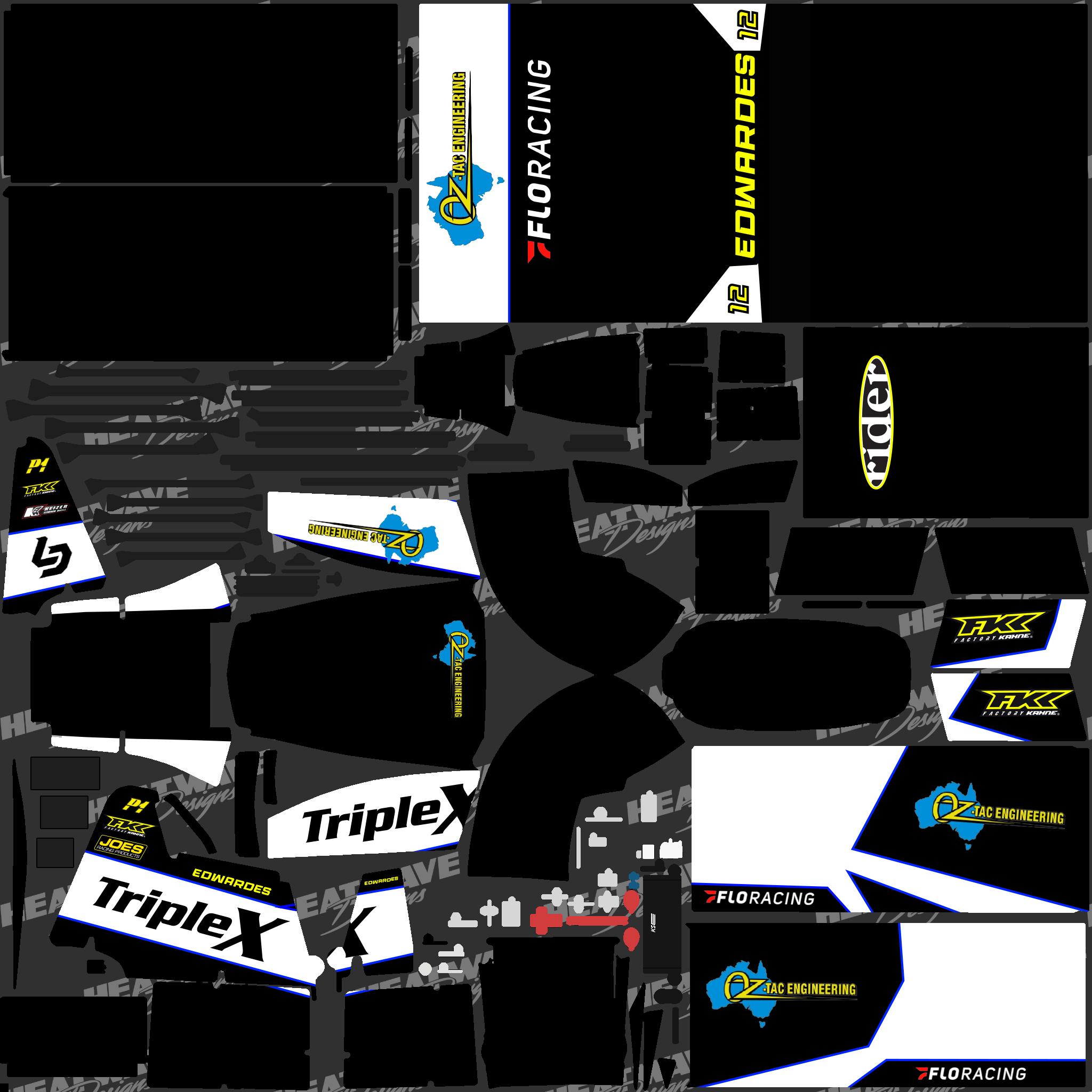 Dirt Sprint Heatwave Designs Vector Template v1 by Brooke Wilson ...