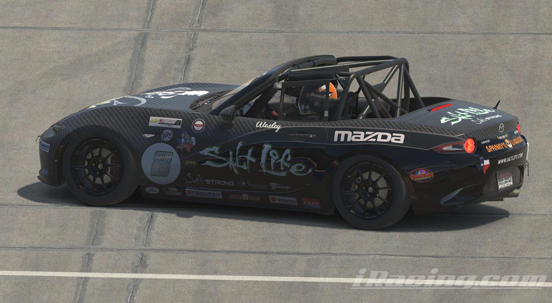 #8 SALT LIFE Mazda Global MX5 Cup by Scott Van Ness - Trading Paints