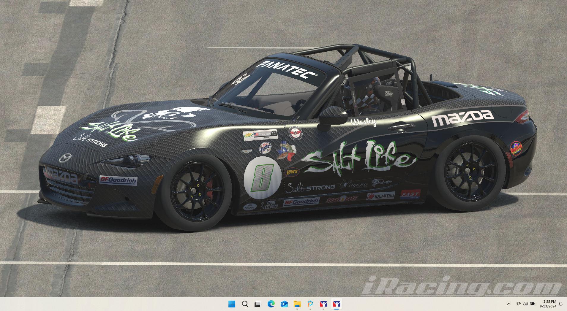#8 SALT LIFE Mazda Global MX5 Cup by Scott Van Ness - Trading Paints