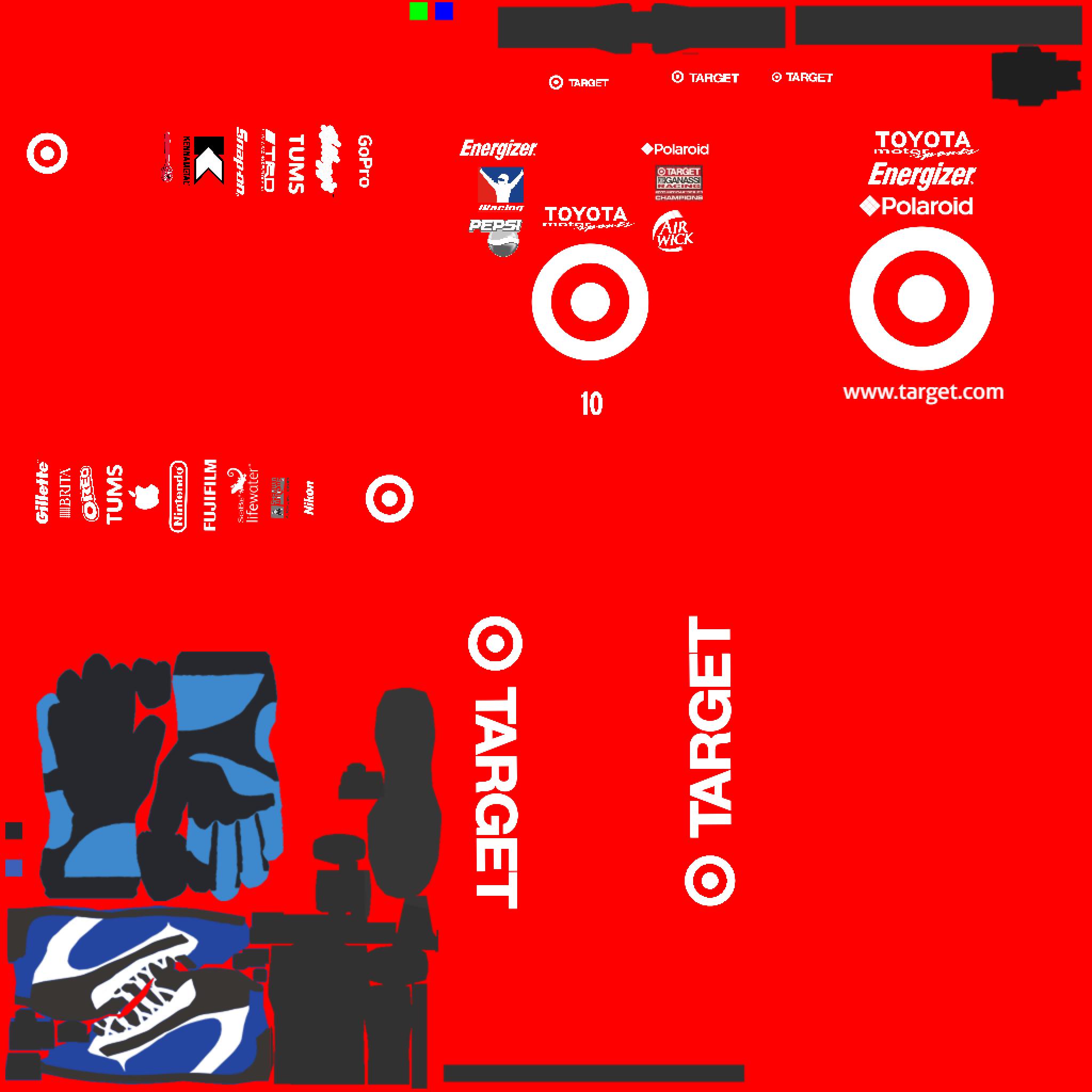 Tony Renna Target 2004 IndyCar Series Firesuit Throwback by Brenden ...