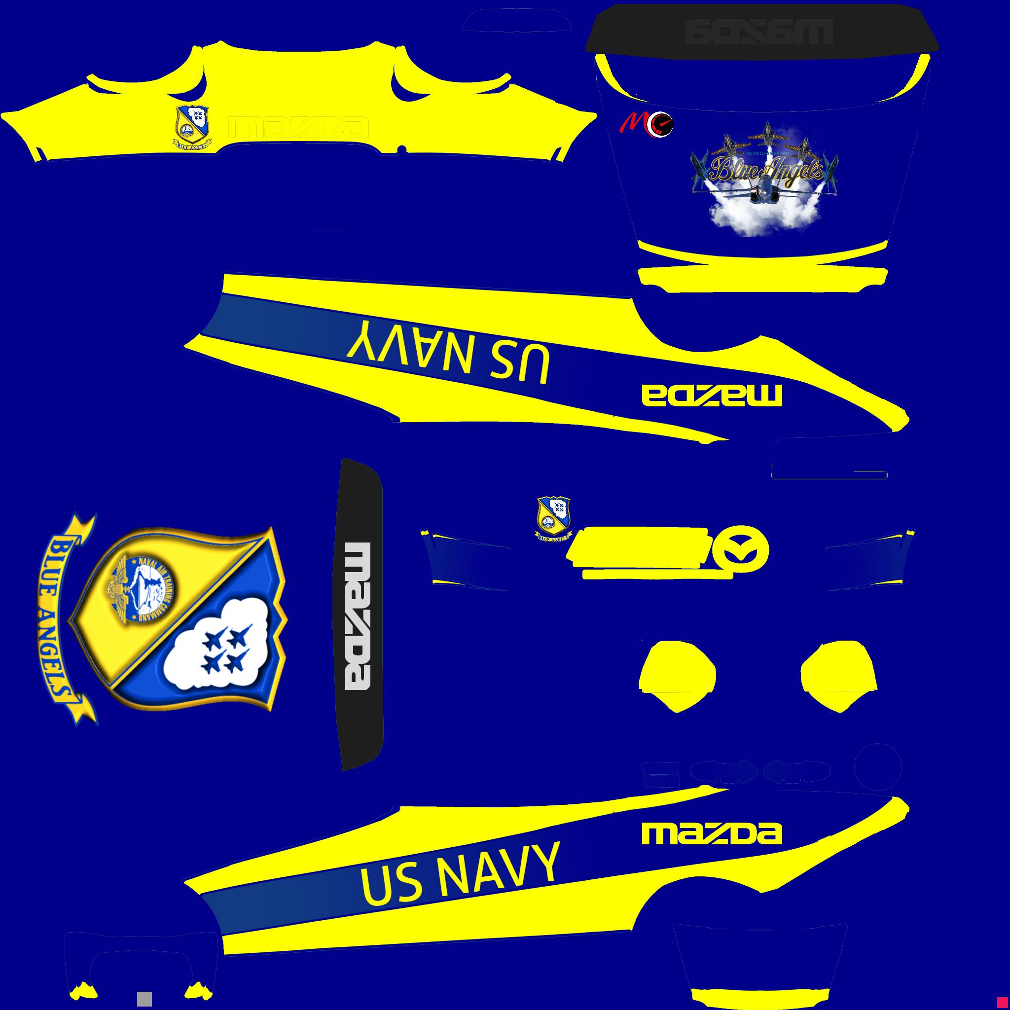 US Navy Blue Angel by Ray M. - Trading Paints