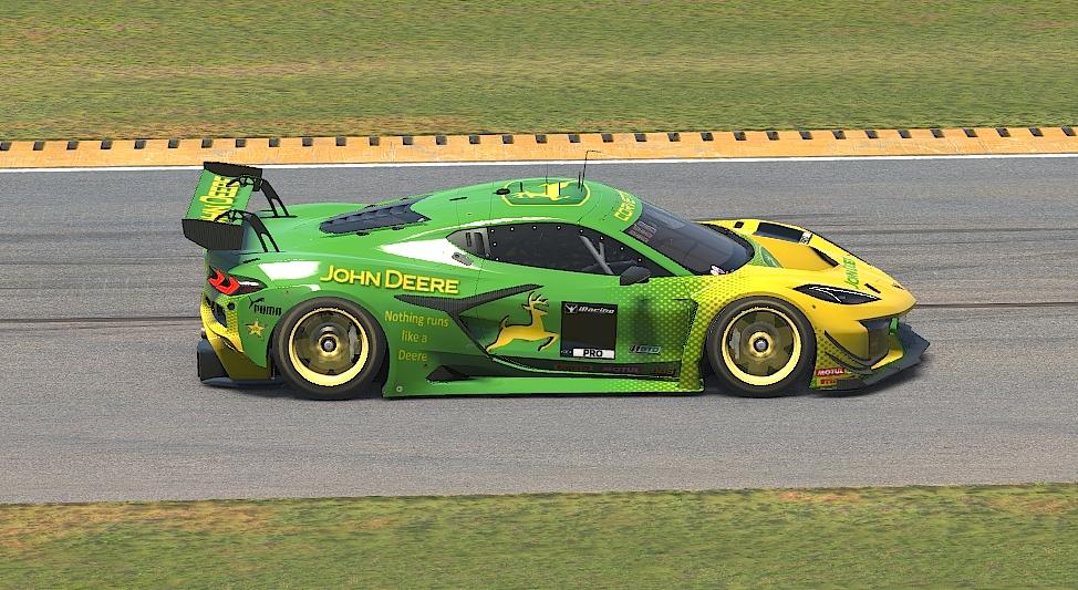 John Deere Corvette Z06 GT3.R ... NO# by Bernie Mobbs - Trading Paints