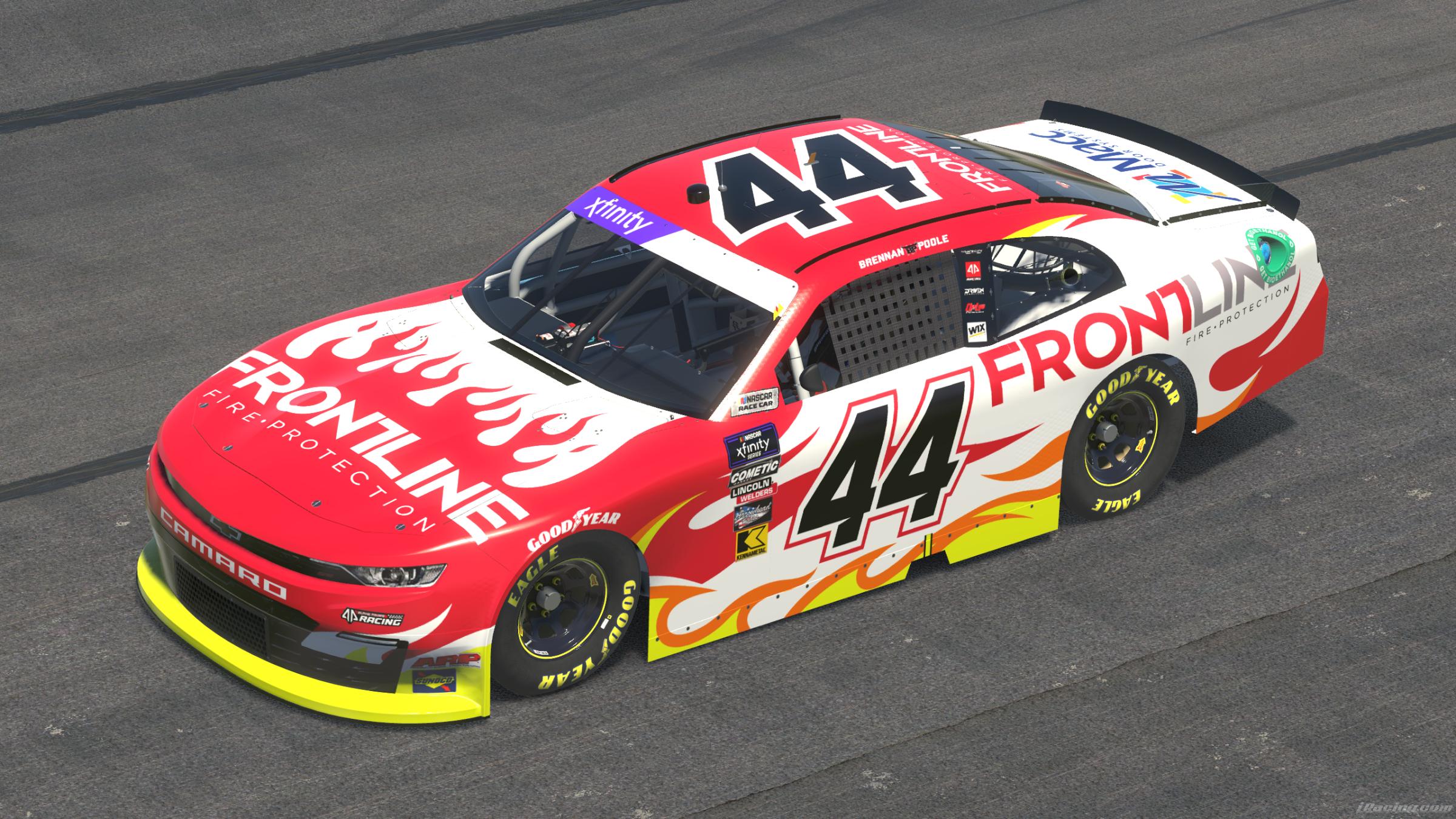 2024 Brennan Poole #44 Frontline Fire Protection by Ryan Pistana ...