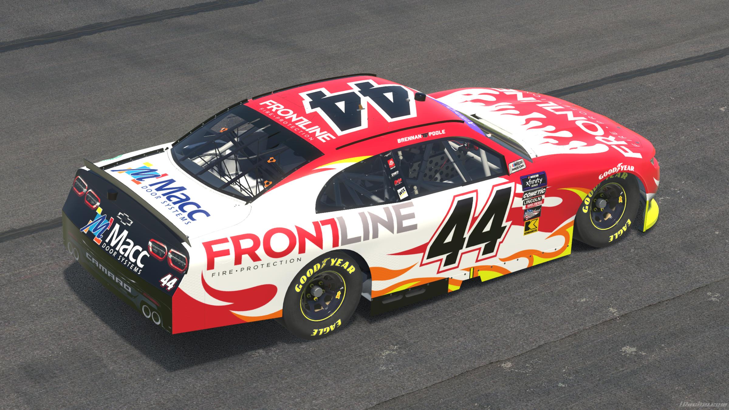 2024 Brennan Poole #44 Frontline Fire Protection by Ryan Pistana ...