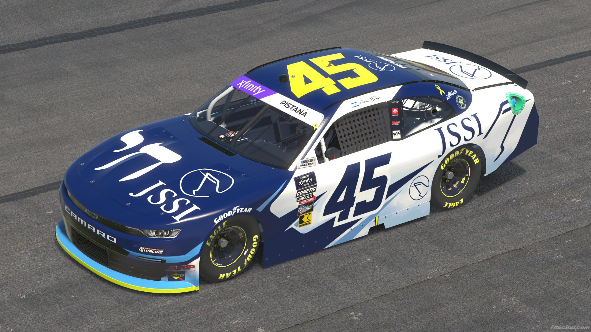 2024 Alon Day #45 JSSI by Ryan Pistana - Trading Paints
