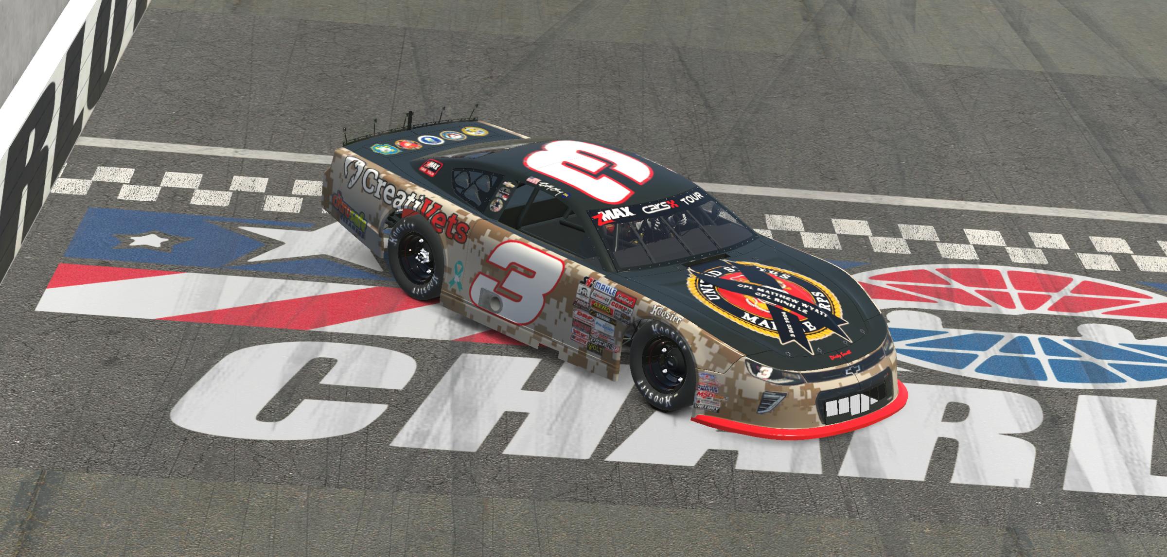 CreatiVets Super Late Model by Bobby Grey - Trading Paints