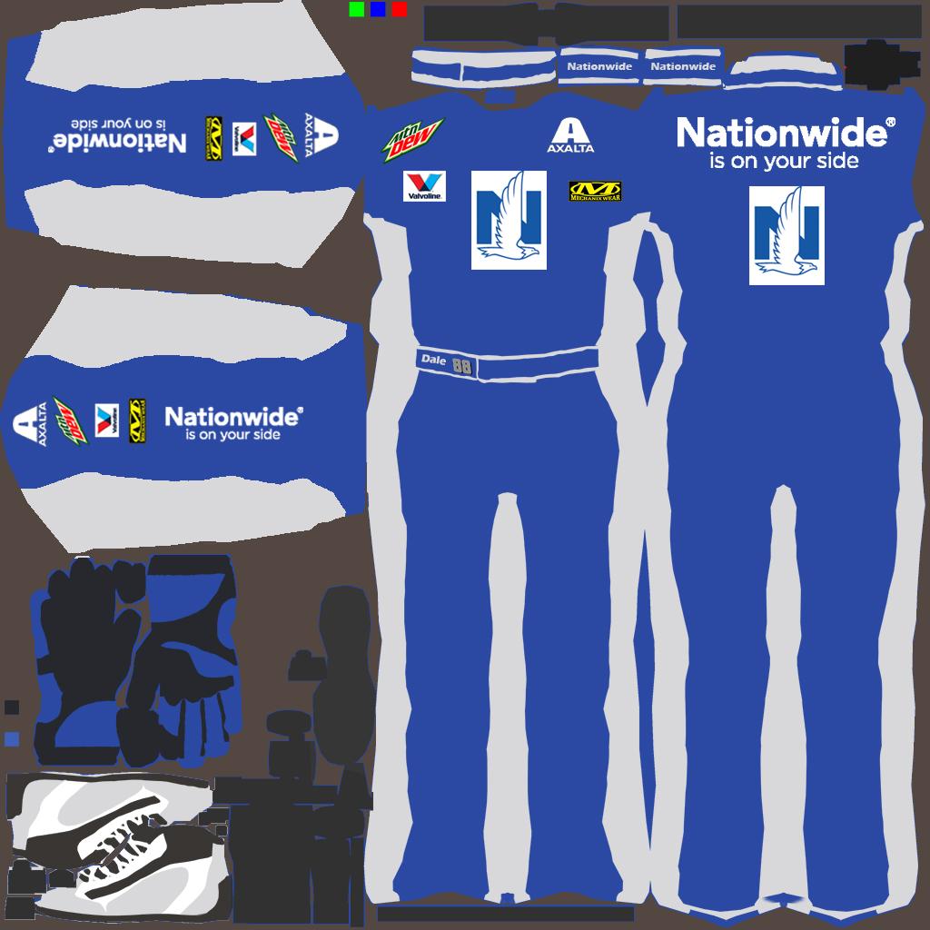 nationwide suit by Dale B. - Trading Paints