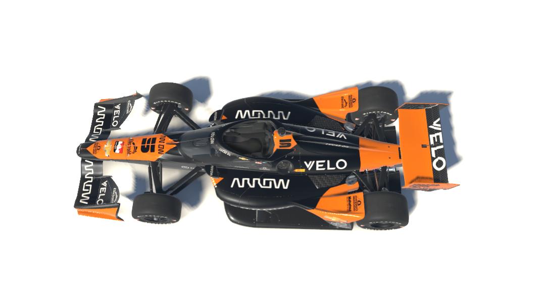 Arrow McLaren OWard 2024 Indycar Replica by Calvin Bullock Jr - Trading ...