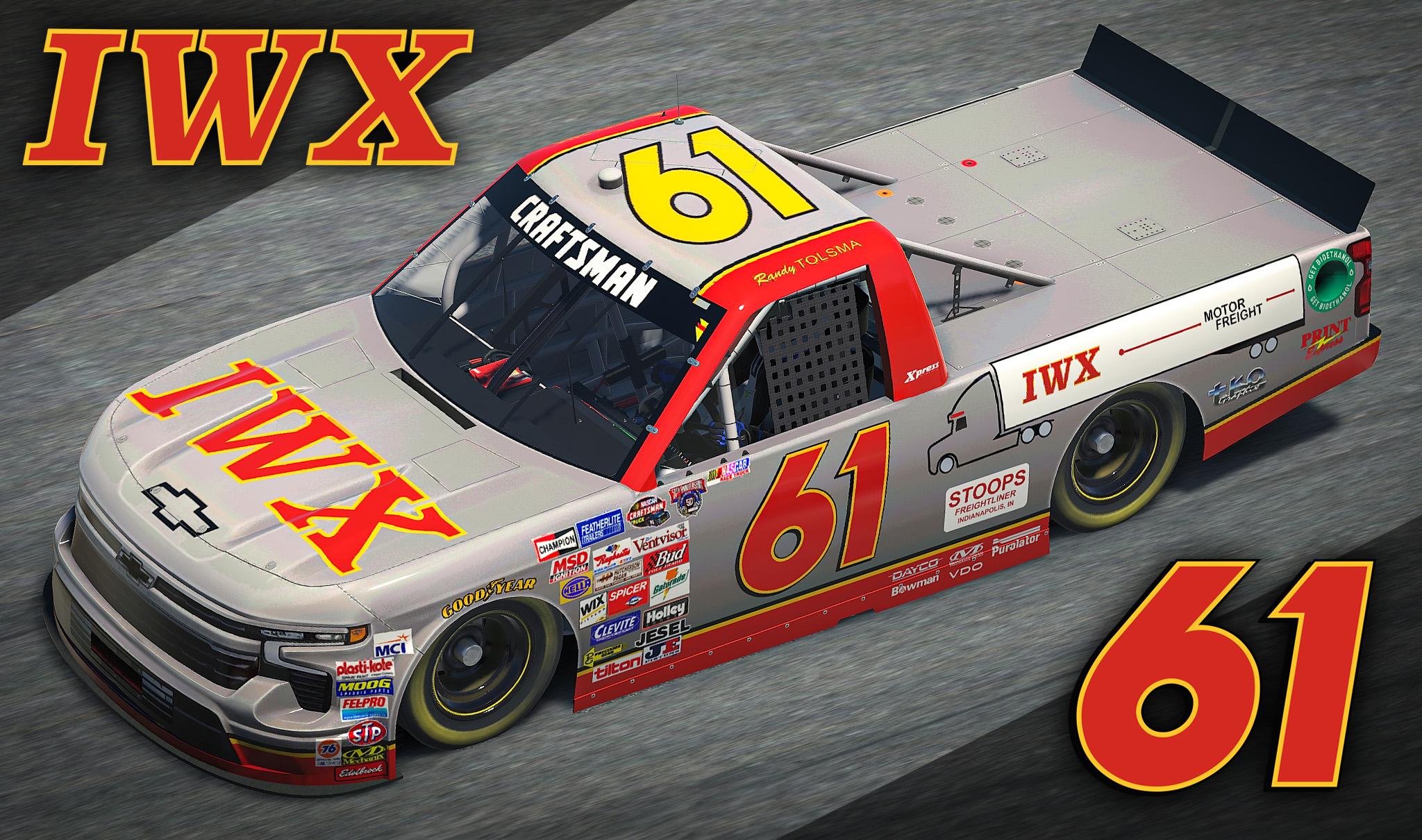 1998 #61 Randy Tolsma - IWX Chevrolet by Alex Whitt - Trading Paints