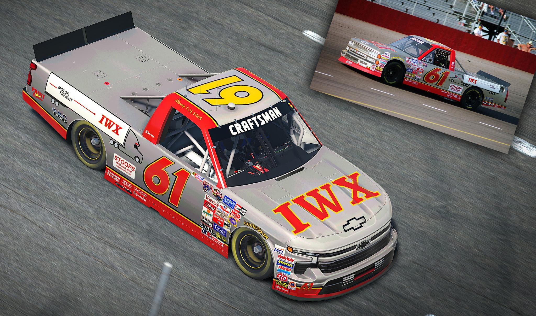 1998 #61 Randy Tolsma - IWX Chevrolet by Alex Whitt - Trading Paints