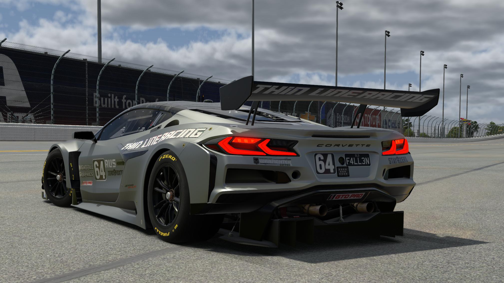 2024 Thin Line Racing Livery on Z06 GT3.R by Matt J K. - Trading Paints