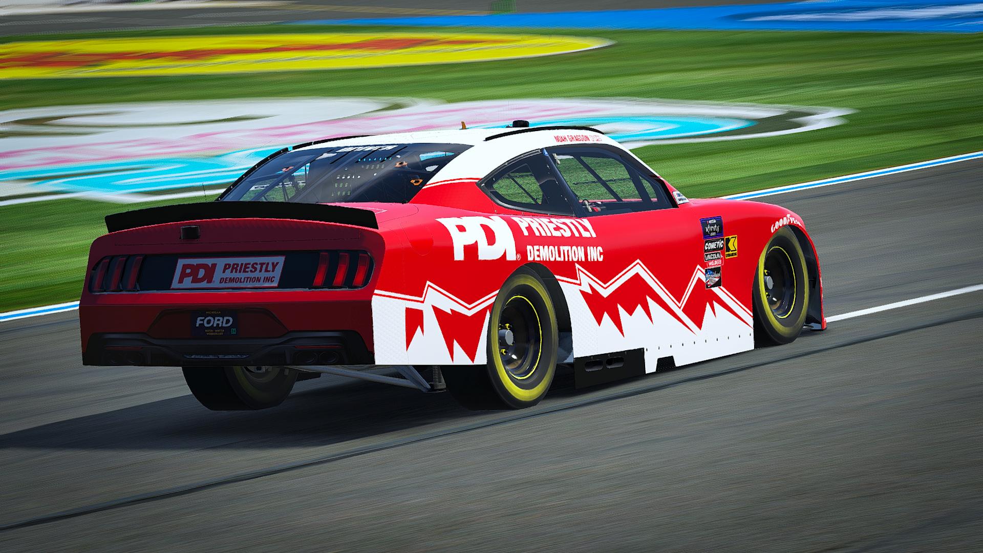 Noah Gragson Priestly Demolition Nashville Rette Jones Racing #30 Sim ...