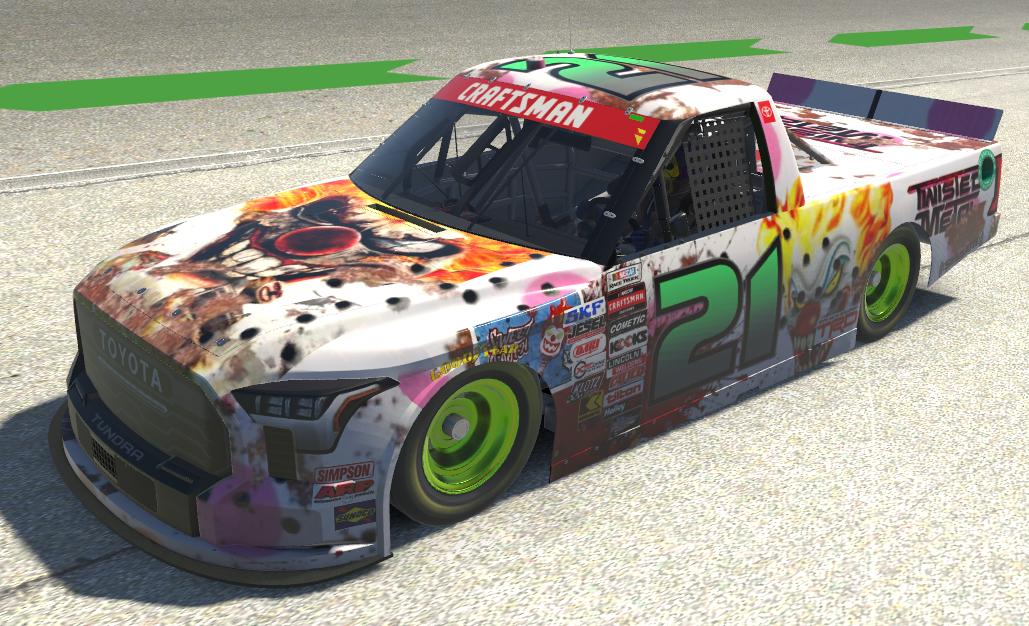 twisted metal sweet tooth by Raymond Castle - Trading Paints