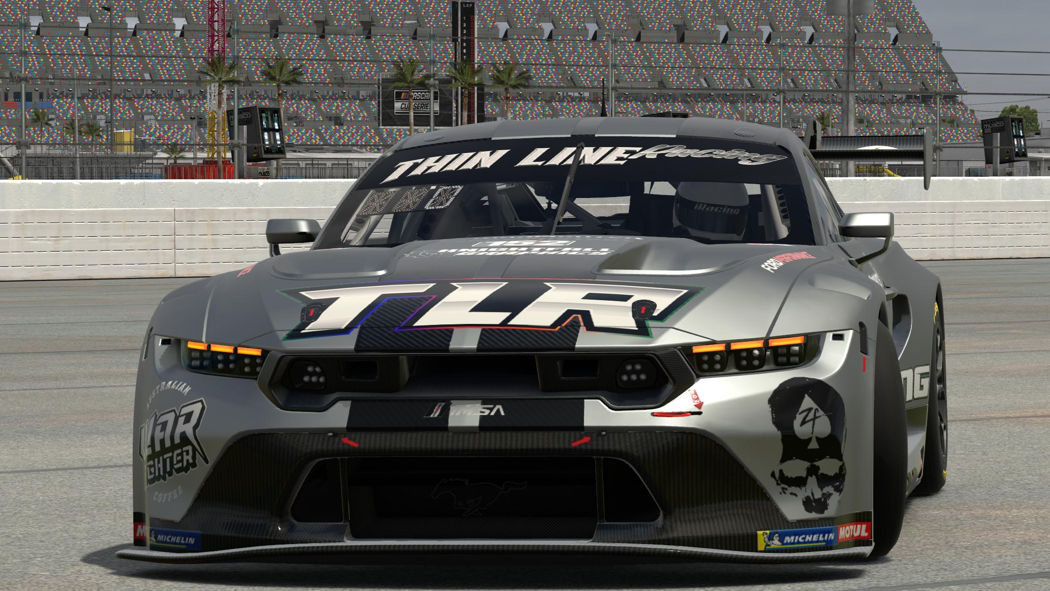2024 TLR Livery for Ford Mustang GT3 by Matt J K. - Trading Paints
