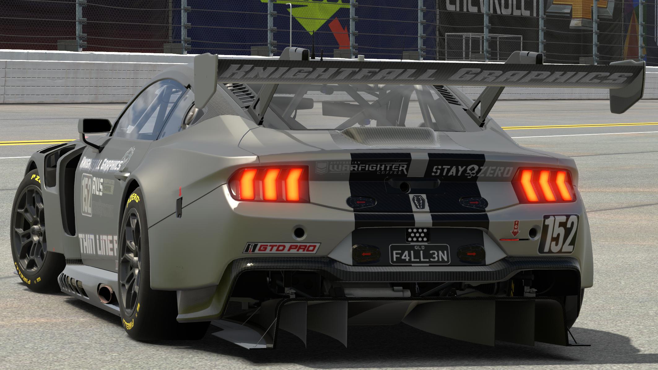 2024 TLR Livery for Ford Mustang GT3 by Matt J K. - Trading Paints