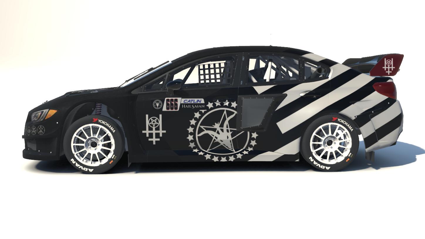 "HAIL SAtAN" Subaru WRX STI by Carson C. - Trading Paints