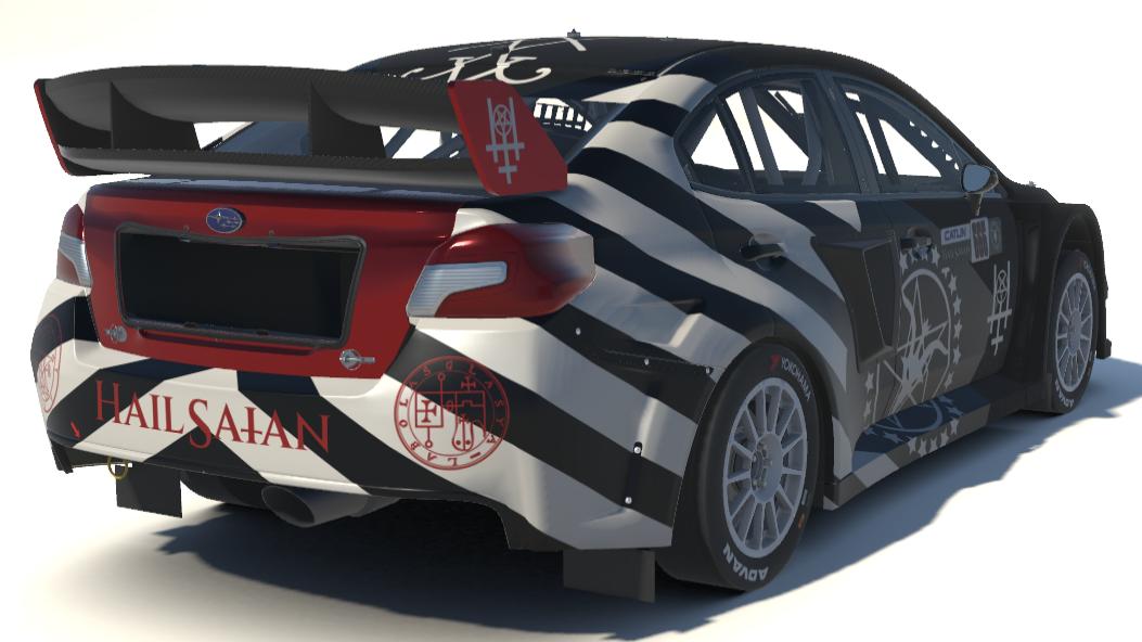 "HAIL SAtAN" Subaru WRX STI by Carson C. - Trading Paints
