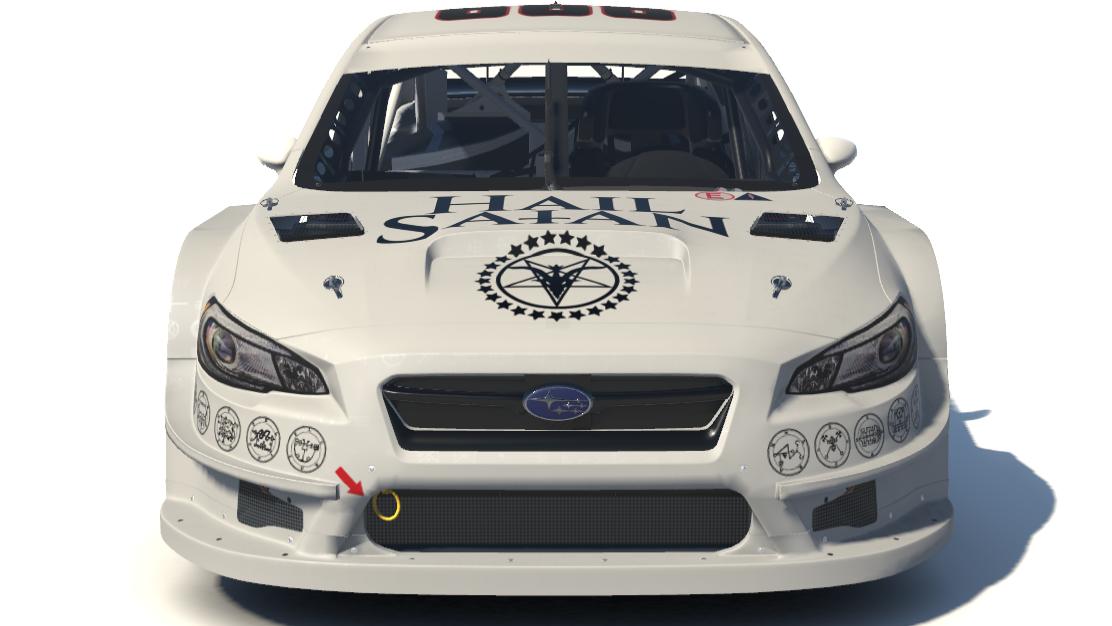 "HAIL SAtAN" WD Subaru WRX STI by Carson C. - Trading Paints
