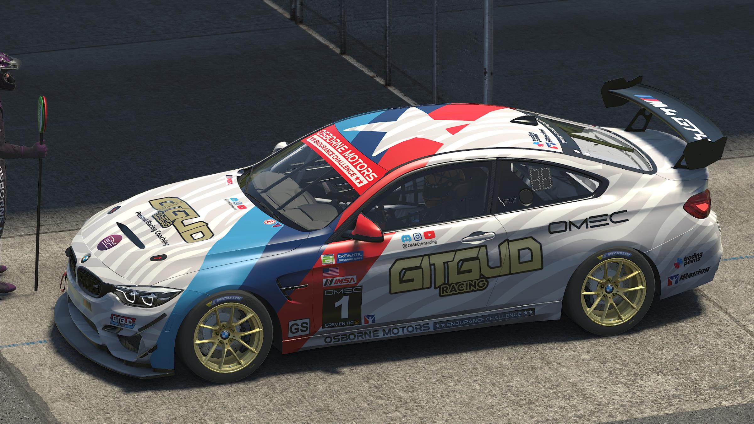 OMEC GitGud BMW M4 GT4 "Trackstar" v1.0 by Patrick Cantrell - Trading ...