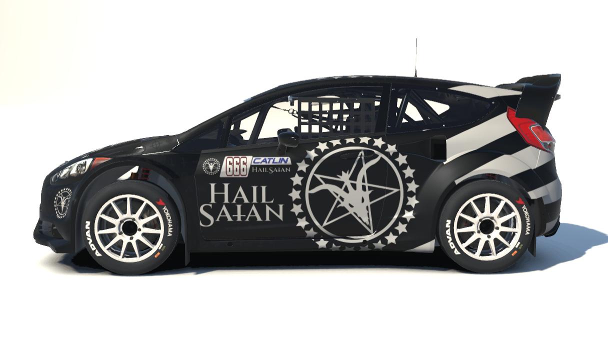 "HAIL SAtAN" Ford Fiesta RS WRC by Carson C. - Trading Paints