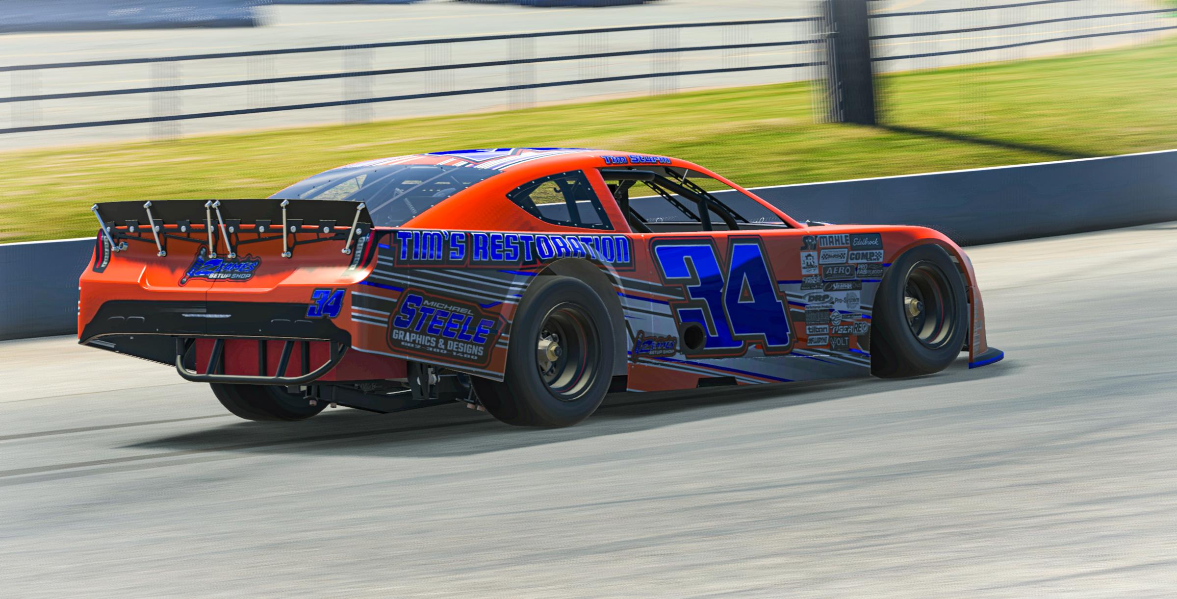 Tim Sturm-#34 by Michael J. Steele - Trading Paints