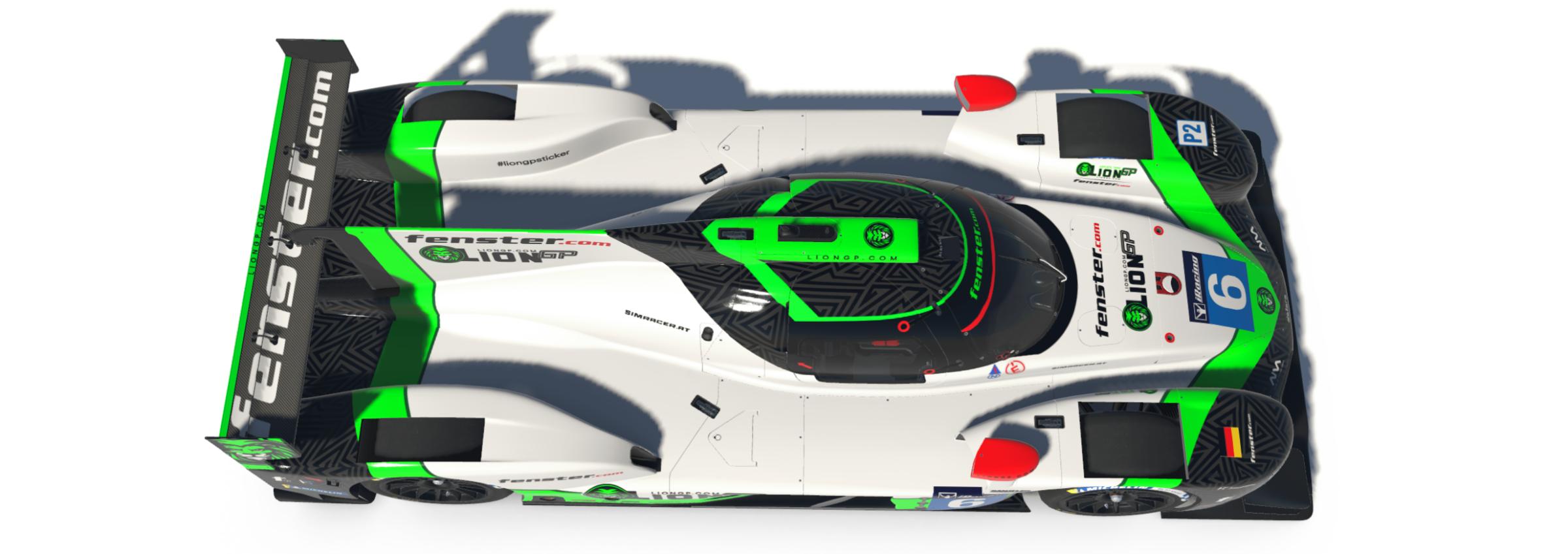 Dallara P217 - LionGP-fenster.com by Dennis F. - Trading Paints
