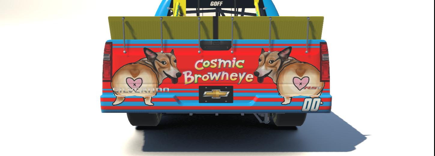 Cosmic Corgi Browneye Silverado by Alex Goff - Trading Paints