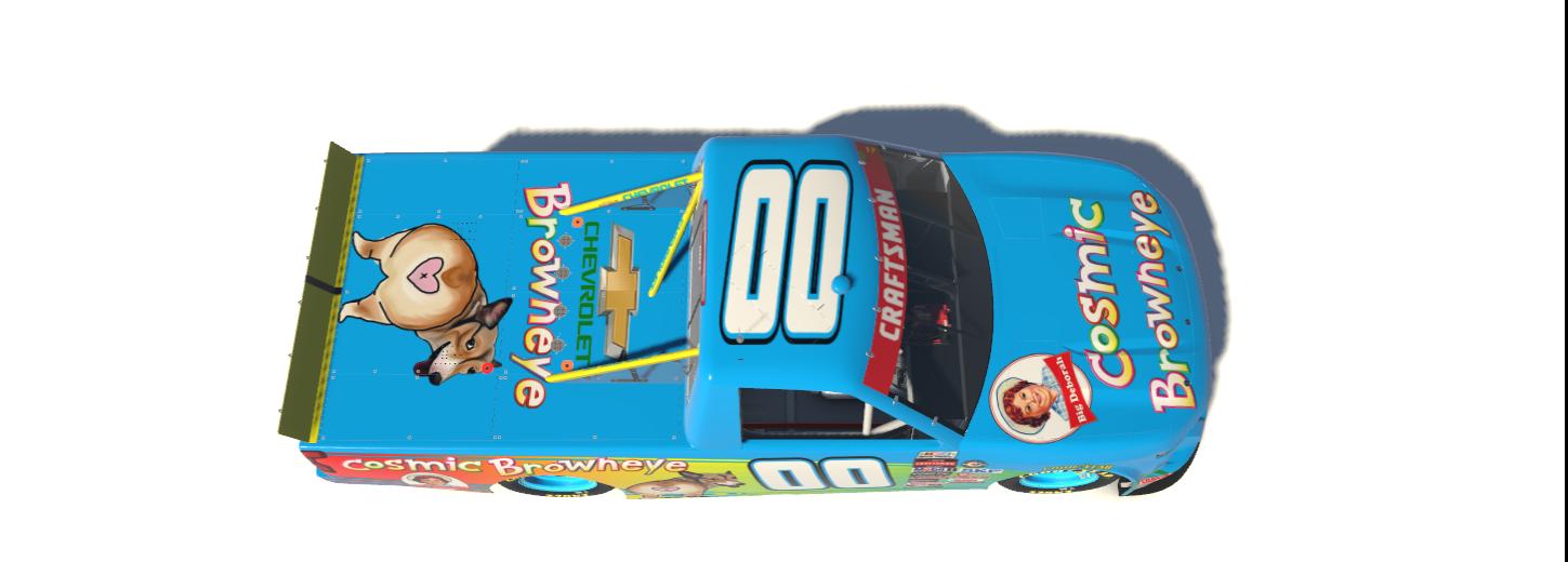 Cosmic Corgi Browneye Silverado by Alex Goff - Trading Paints