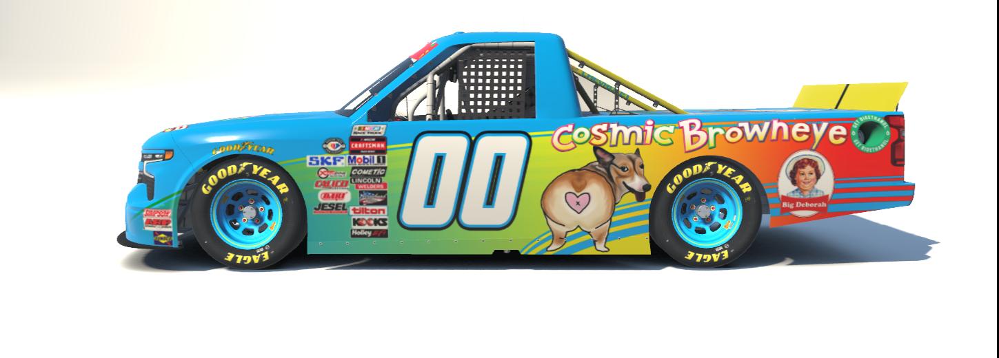 Cosmic Corgi Browneye Silverado by Alex Goff - Trading Paints
