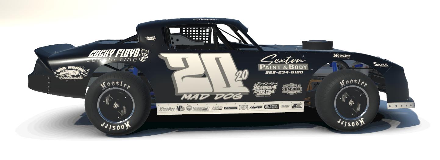 Jeremy Sexton BLK WHT DSS by Wade B. - Trading Paints