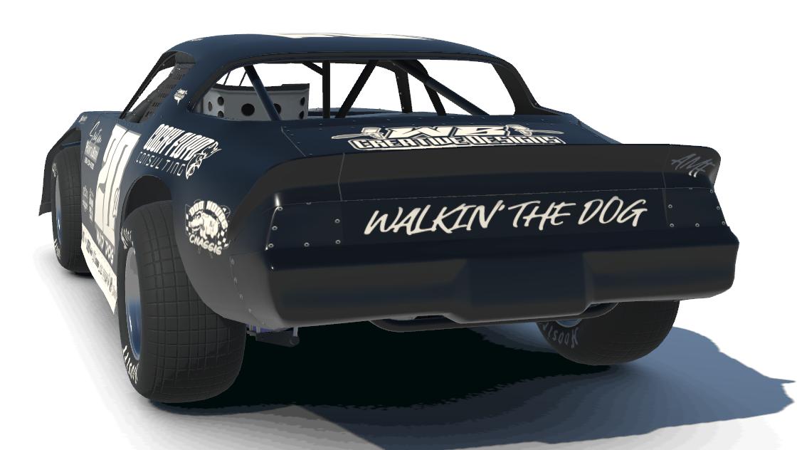 Jeremy Sexton BLK WHT DSS by Wade B. - Trading Paints