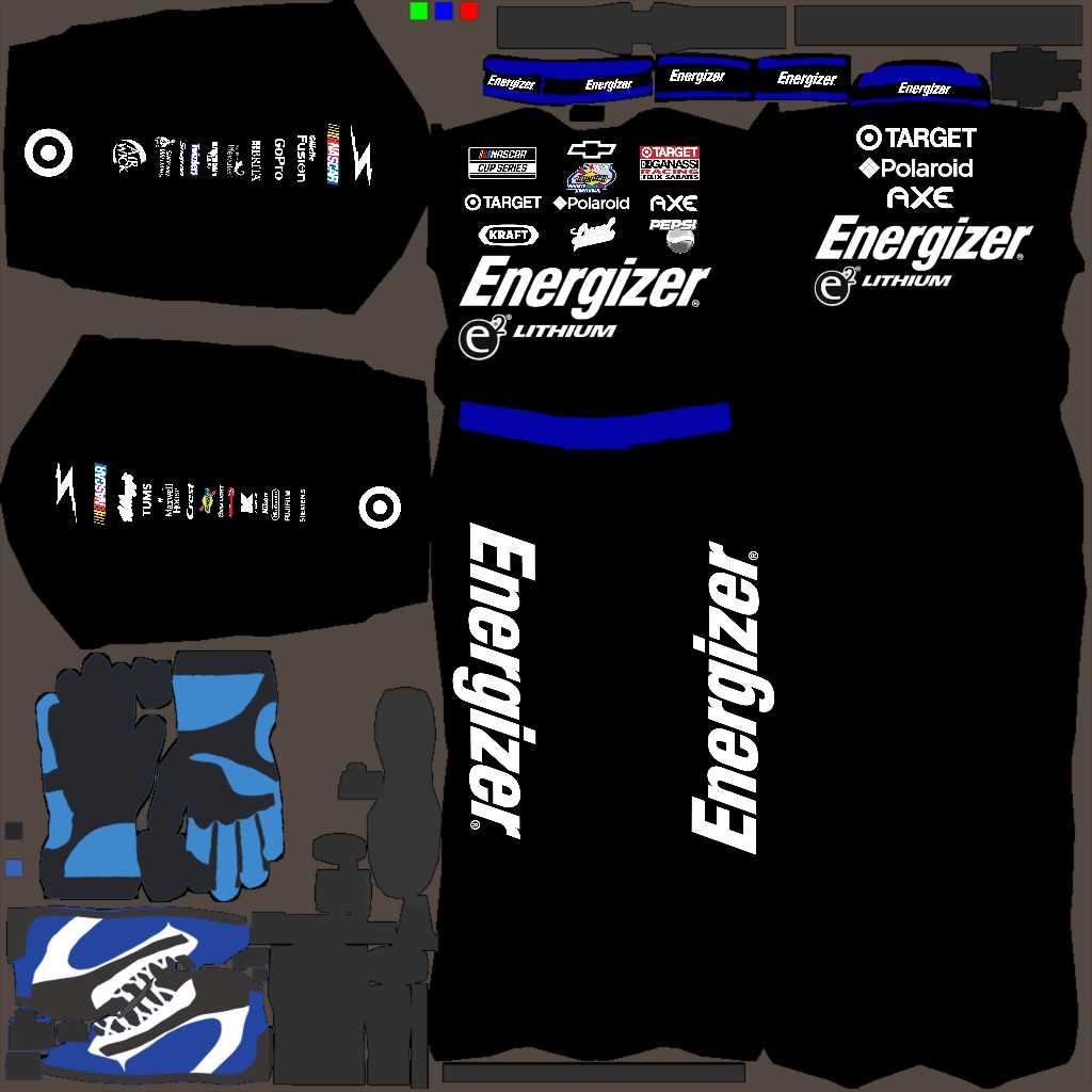 Reed Sorenson Energizer E2 Lithium / Target 2006 Auto Club 500 Firesuit ...