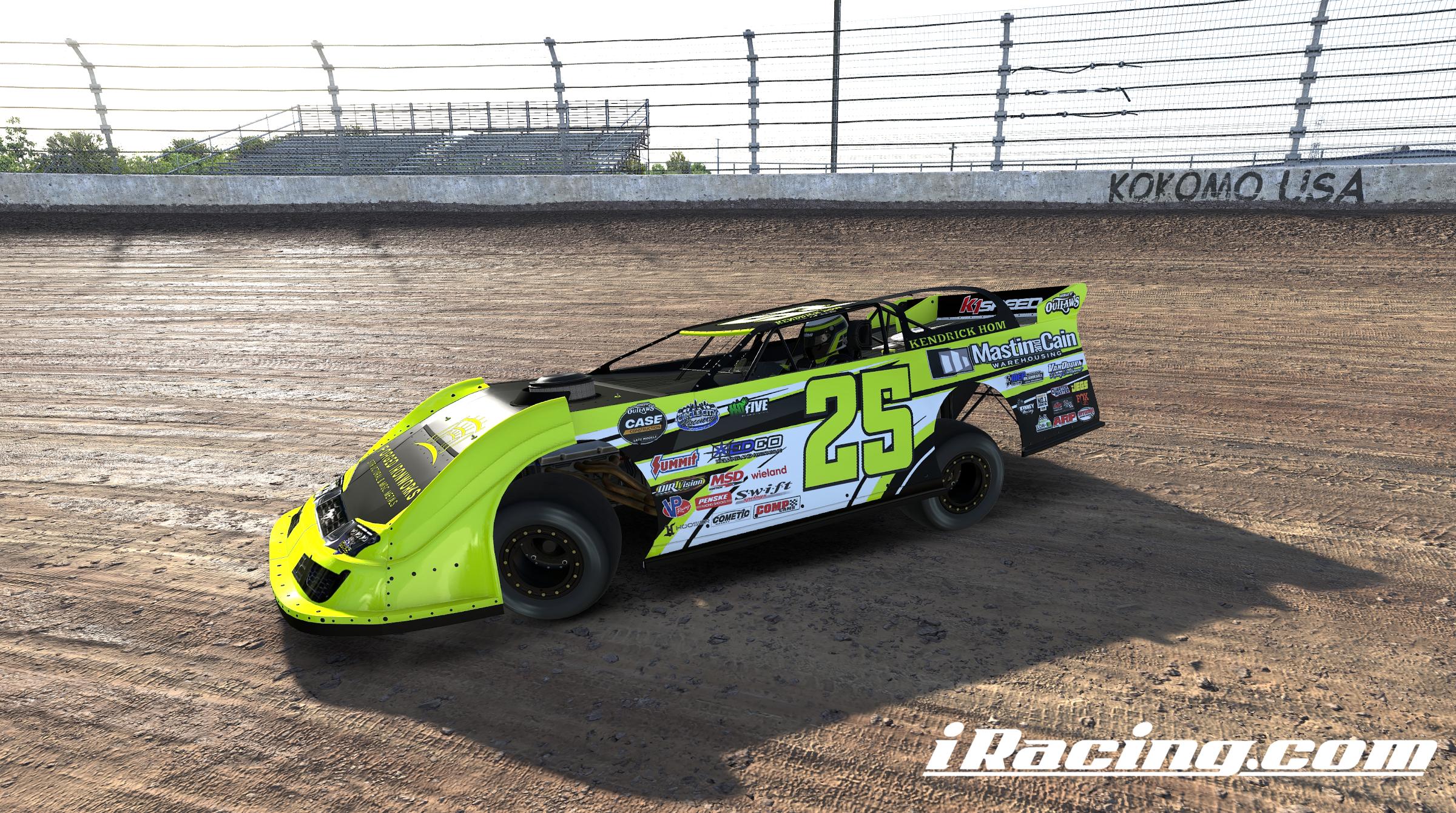 Forged Ironworks Super Late Model Sim Stamp by Kendrick Hom - Trading ...
