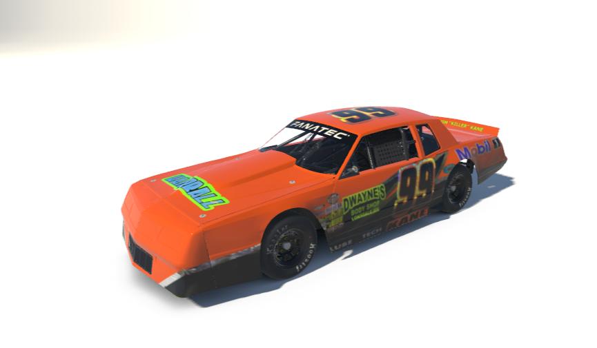 Brent Kane Thunder Car by Teddy Kottschade - Trading Paints